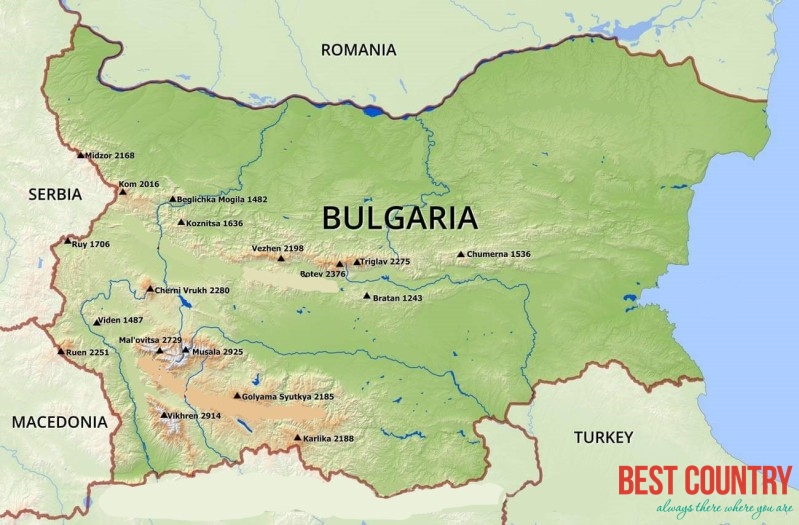 Best Country Geography Of Bulgaria
